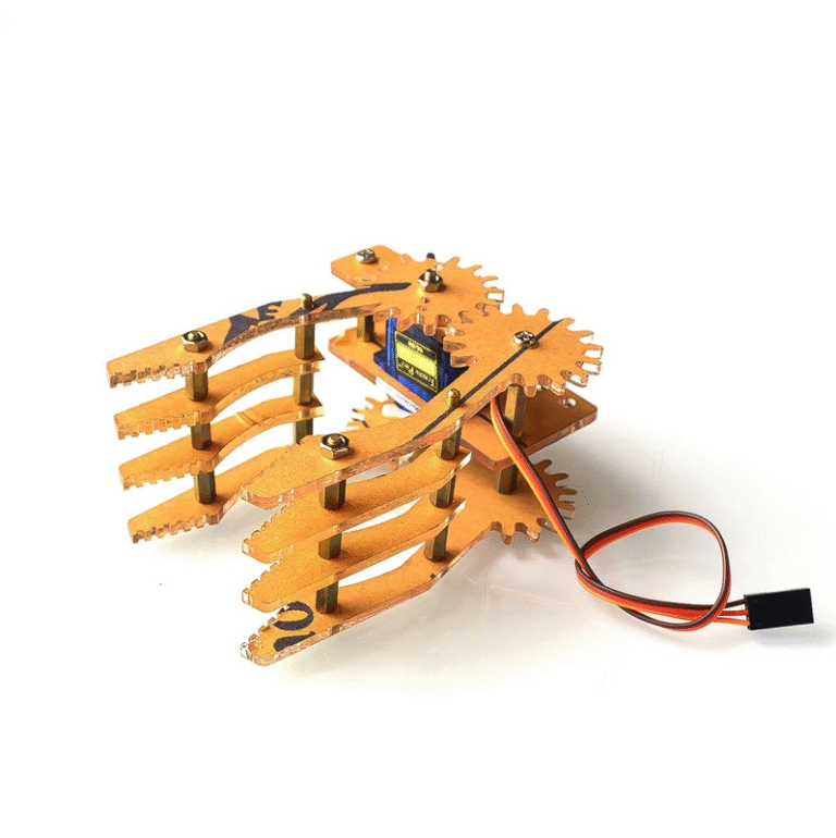 DIY Acrylic Robotics Gripper | Robotic Arm Gripper Kit - robosap.in