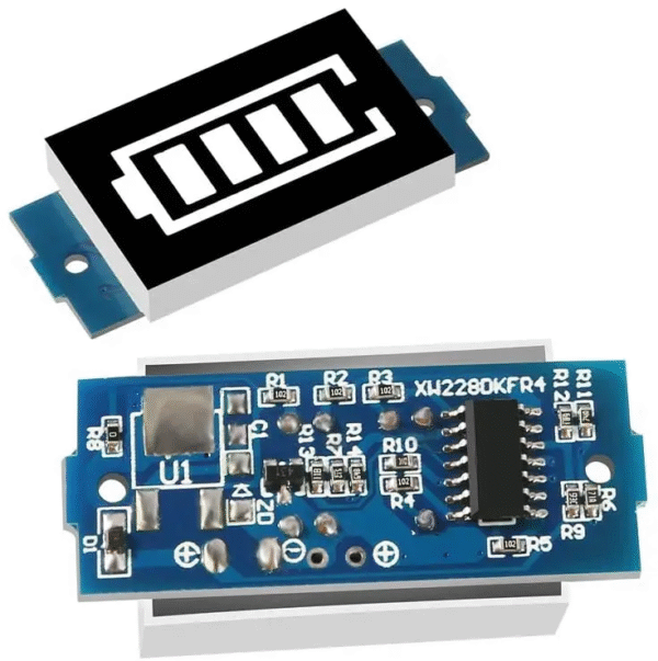 2S 18650 Li-Po Lithium Battery Capacity Indicator Module - robosap.in