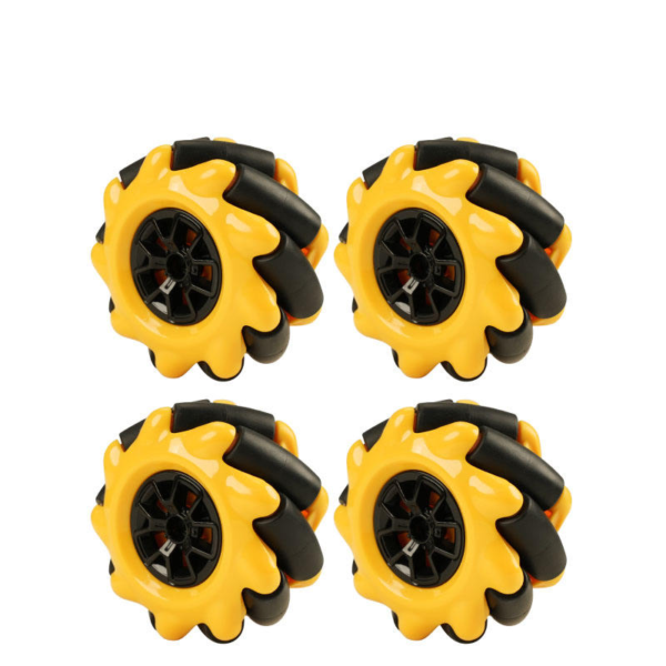 60mm Mecanum Omni-Directional Wheel for TT Motors (Set of 4pcs ...
